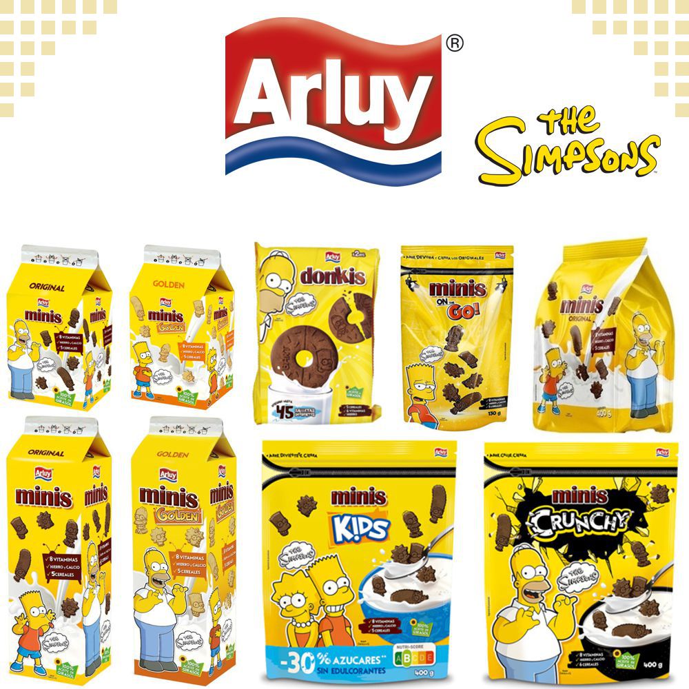 Arluy The Simpsons Biscuits | Doiberica Export