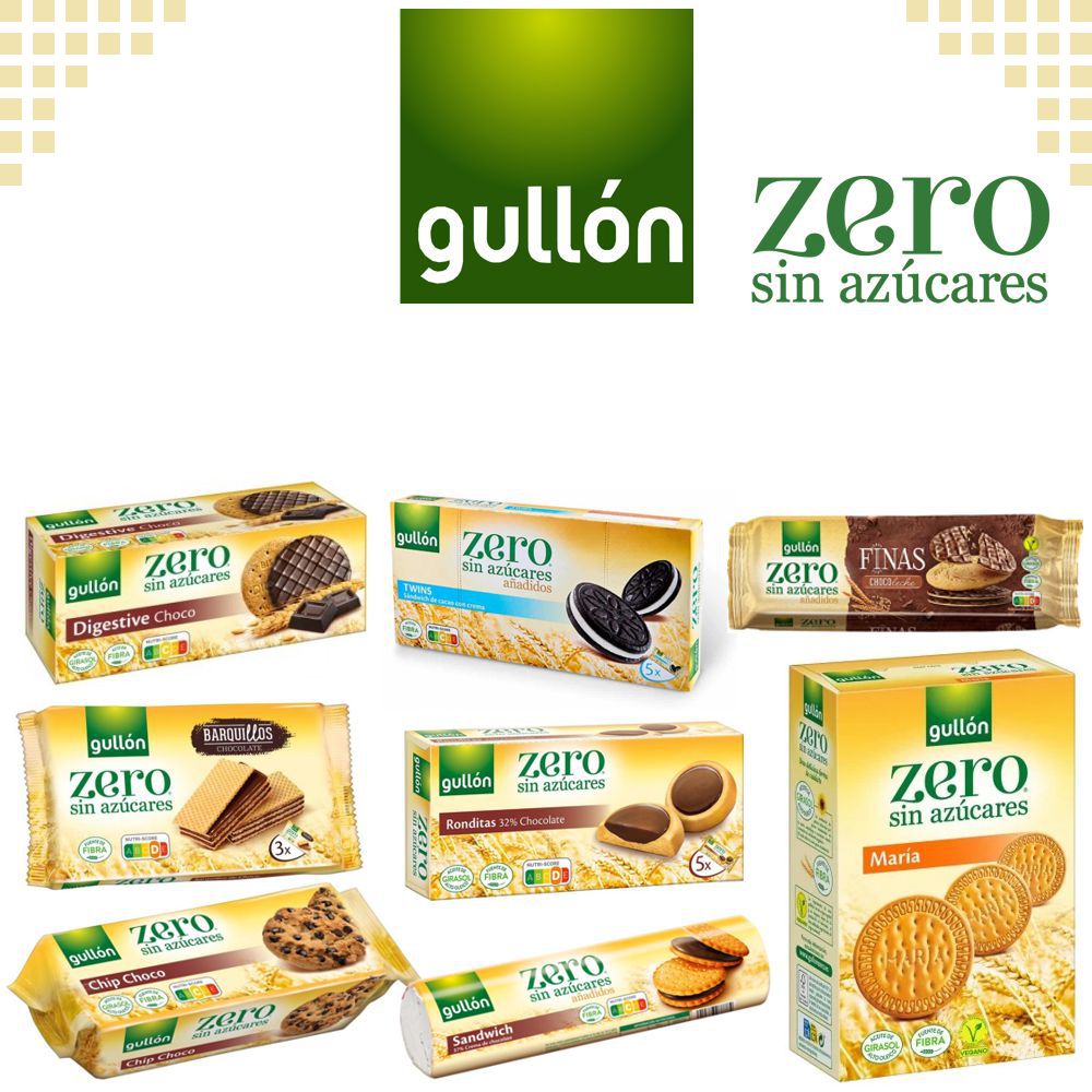 Gullon Zero Sugar Biscuits | Doiberica Export
