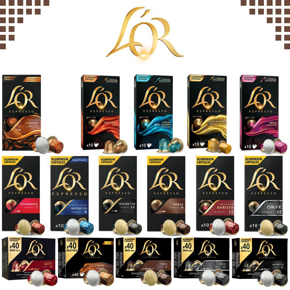 L’OR Nespresso Capsules | Doiberica Export Wholesaler