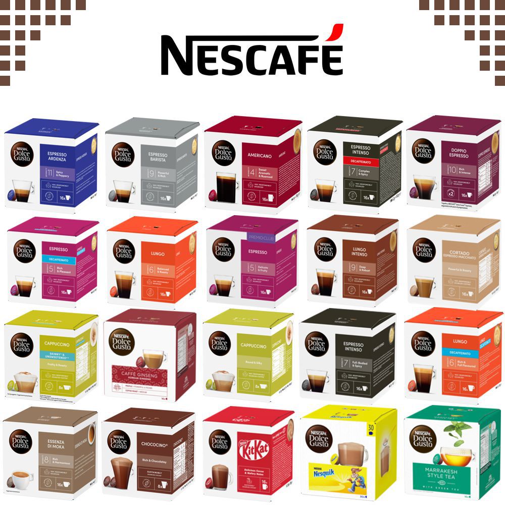 Nescafé Dolce Gusto Capsules | Doiberica Export