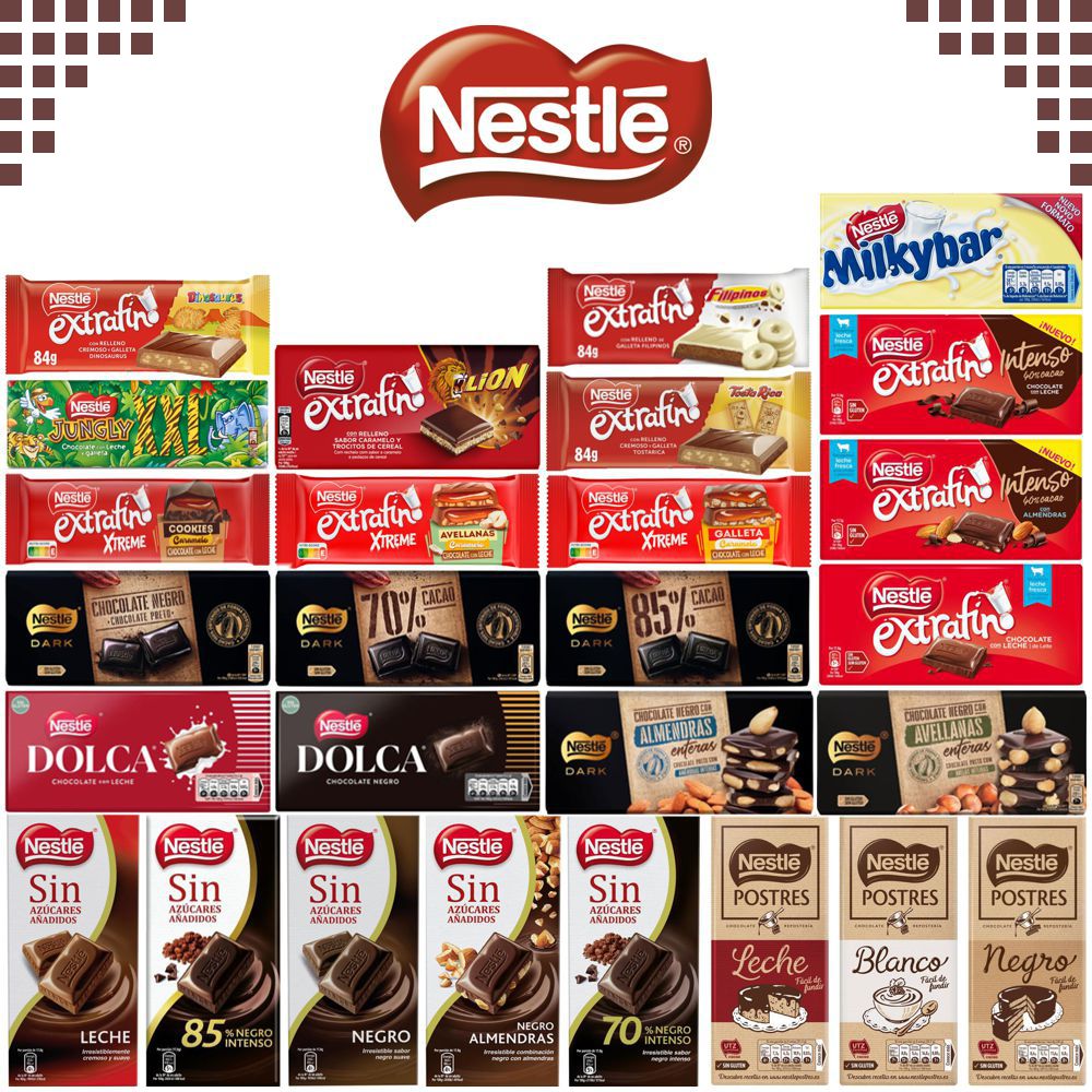 Nestlé Chocolate Bars | Doiberica Export Wholesaler