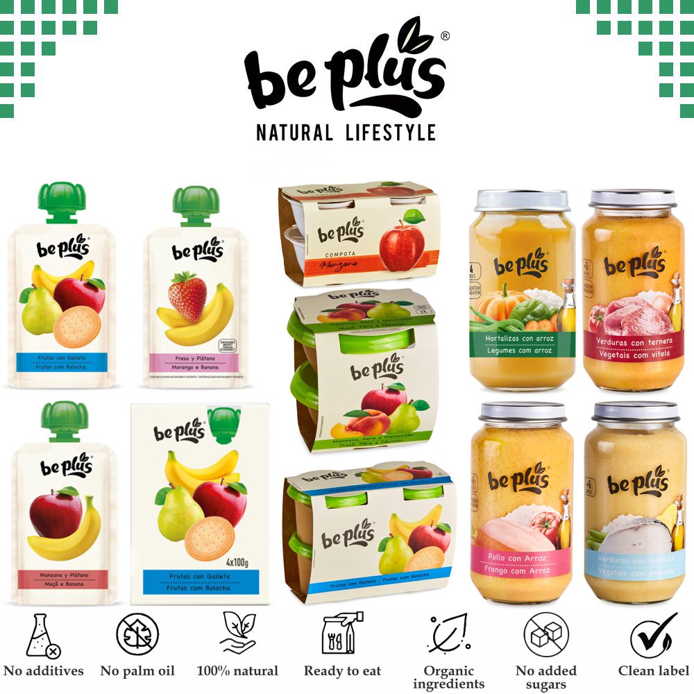 Be Plus Baby Food | Nutritious Baby Purées & Infant Food